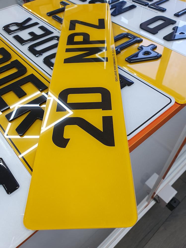 2D Number Plate | Number Plate Zone
