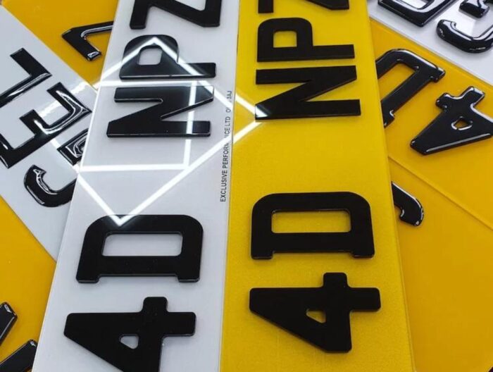 4D Laser Cut Numbers Plates Archives | Number Plate Zone | Number Plate ...