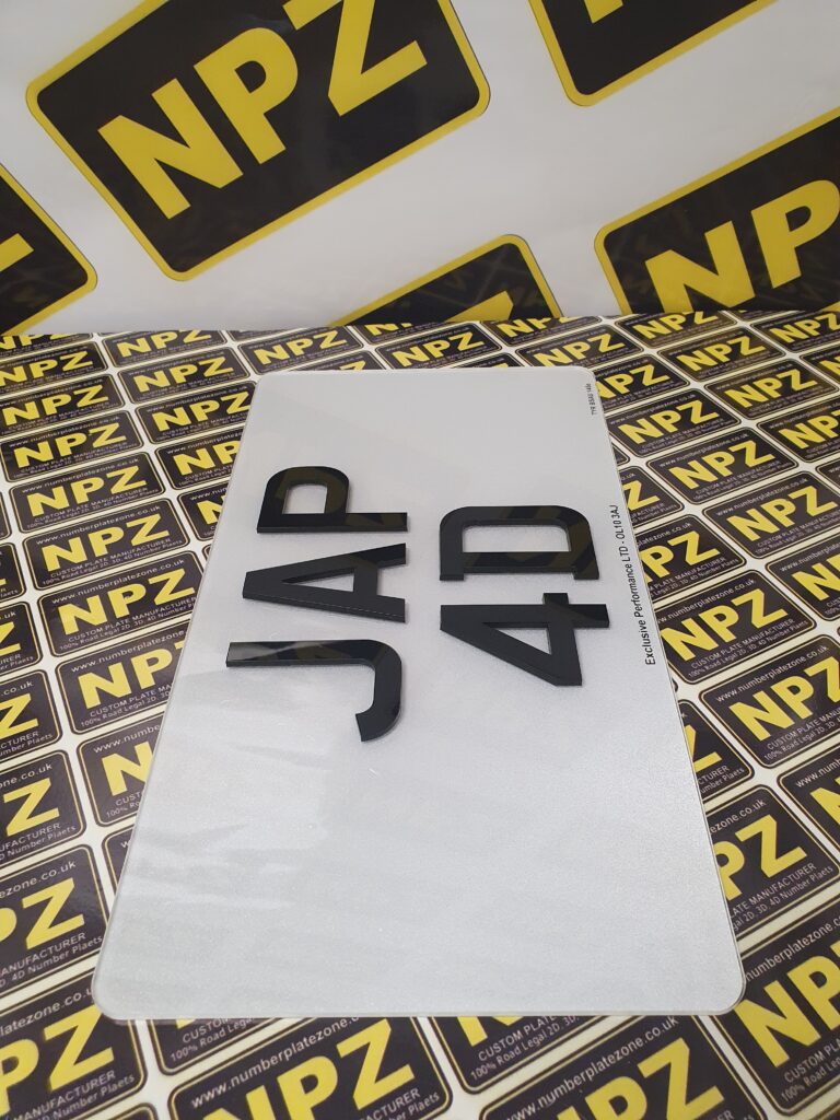 4D JDM Import Plates Front