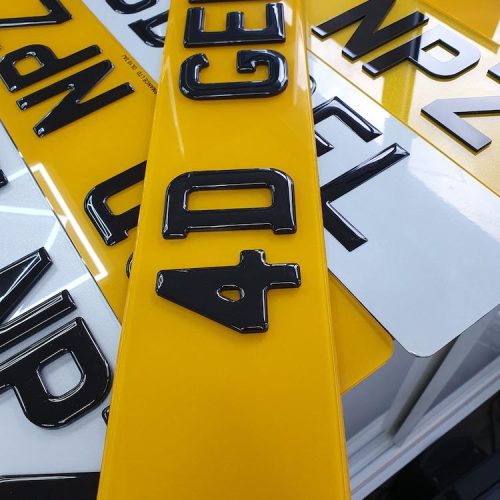 4D + 3D Gel Plates | Number Plate Maker